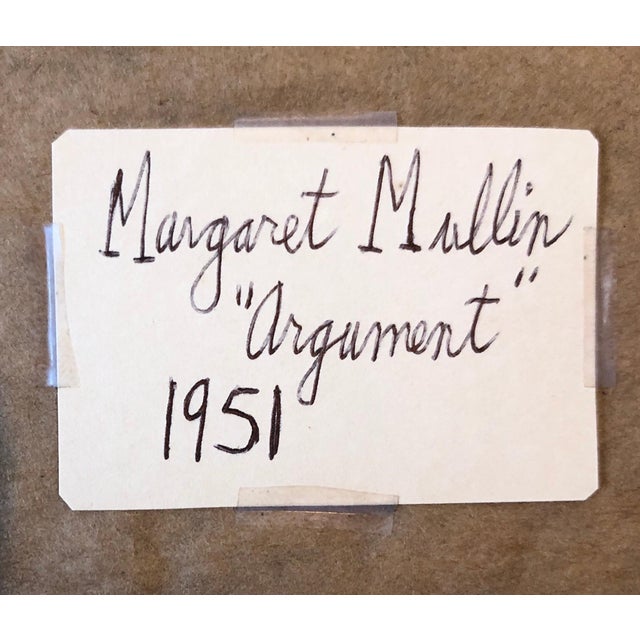 Margaret Mullin, Surrealist Art Deco Figurative Abstract Expressionist ...