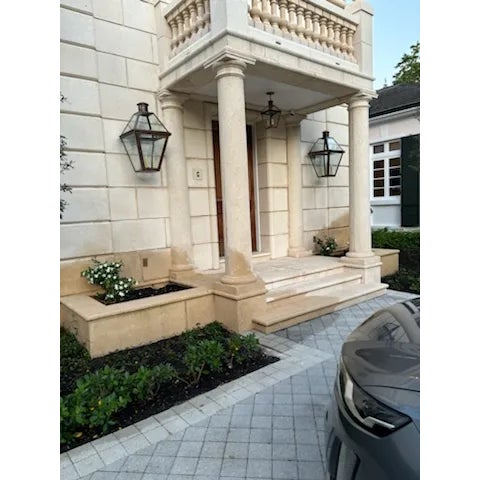 Bevolo's "French Quarter" Outdoor Wall Mount Lantern - Set of Two ...