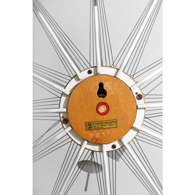 1950s George Nelson String Clock | Chairish