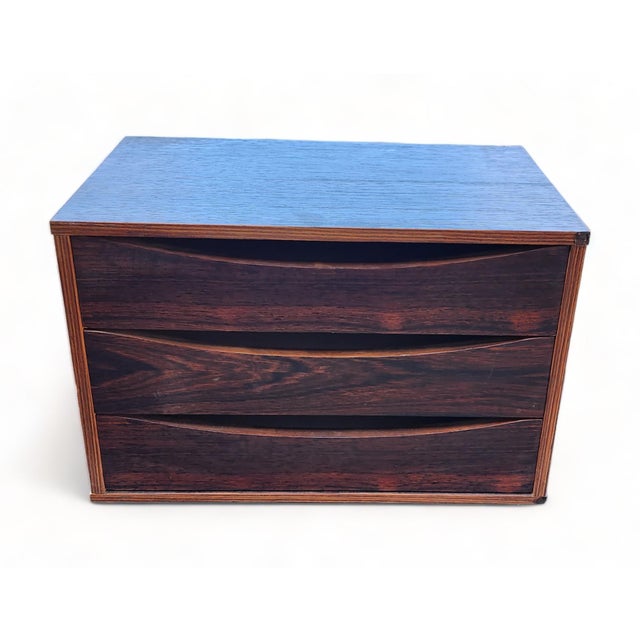 Arne Vodder Attributed Danish Mid Century Modern Rosewood Desk Caddy ...
