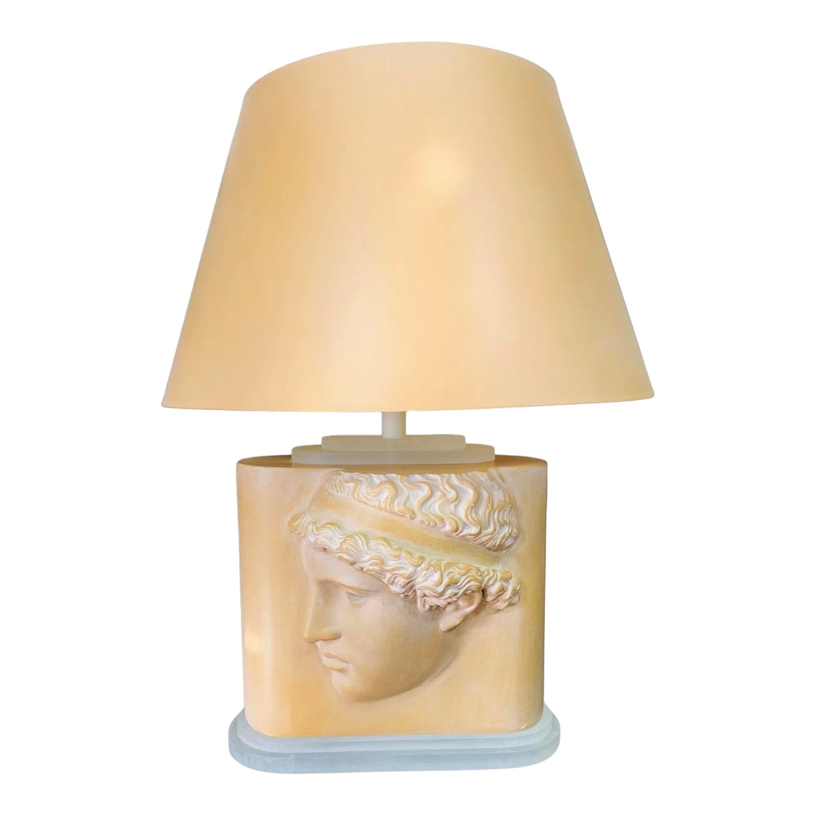 Vintage Neoclassic Greco-Romanesque Table Lamp | Chairish