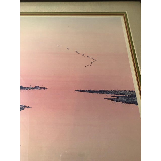 Mid 20th Century "Inlet" Abstract Artist's Proof Lithograph by Duane ...