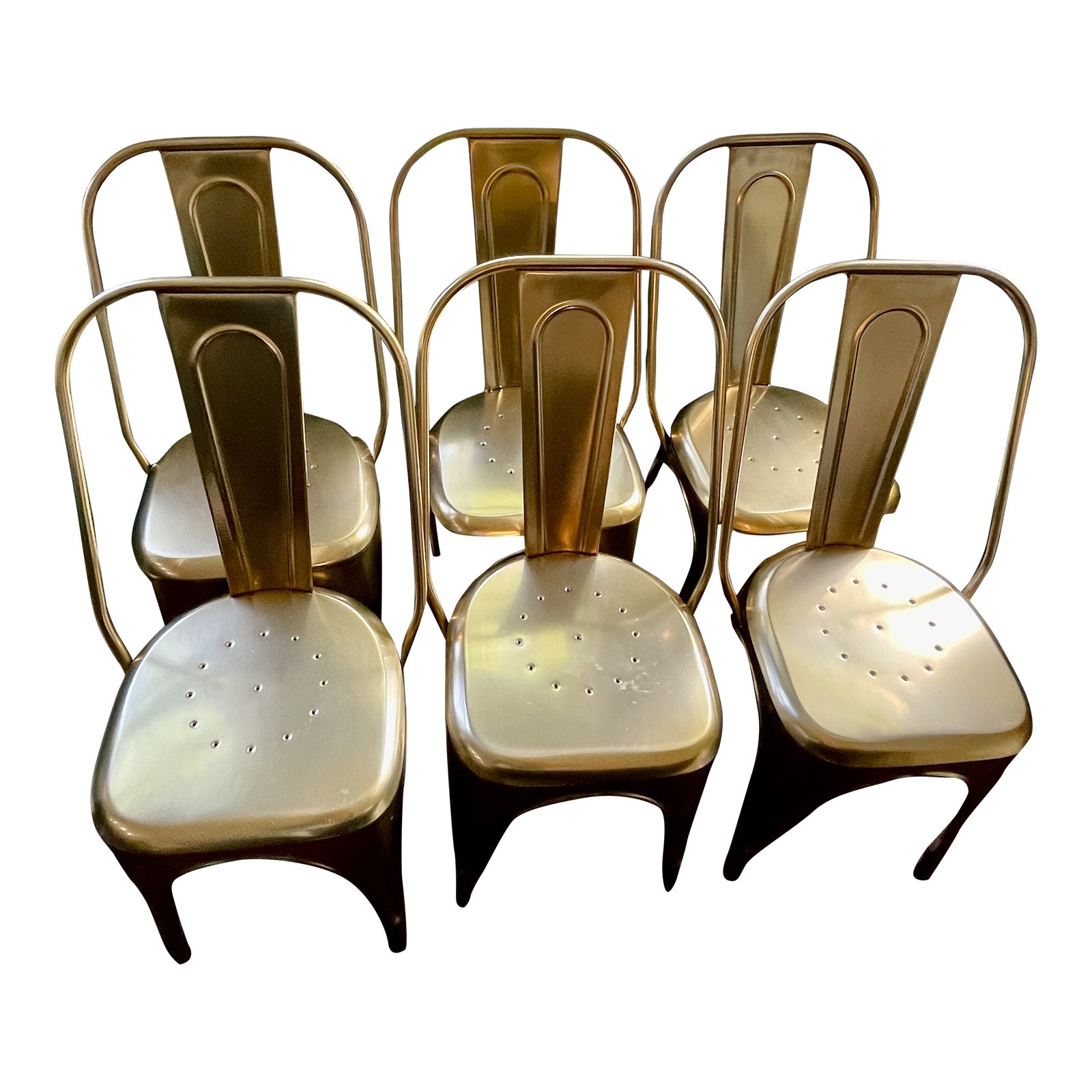 Tolix style chairs store