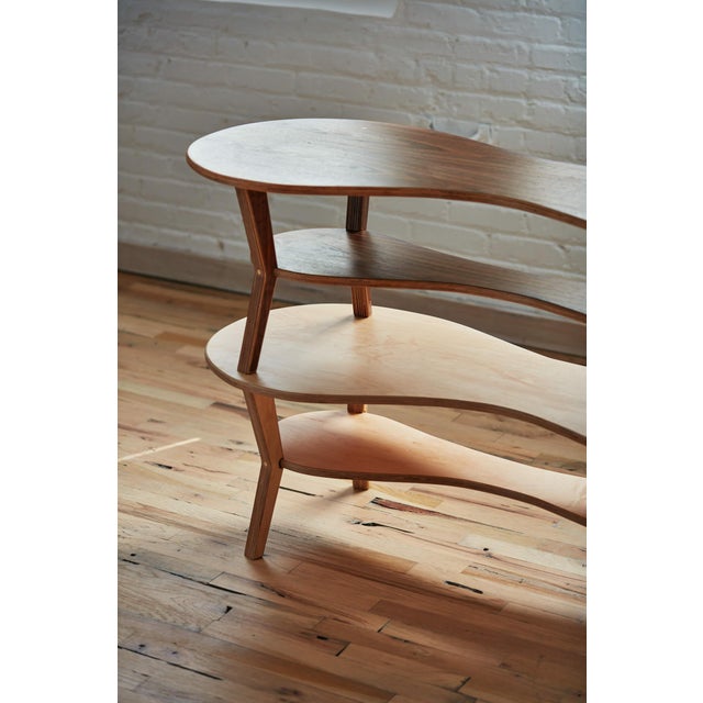 Mid-Century Modern Organic Coffee Table - Maple | Chairish