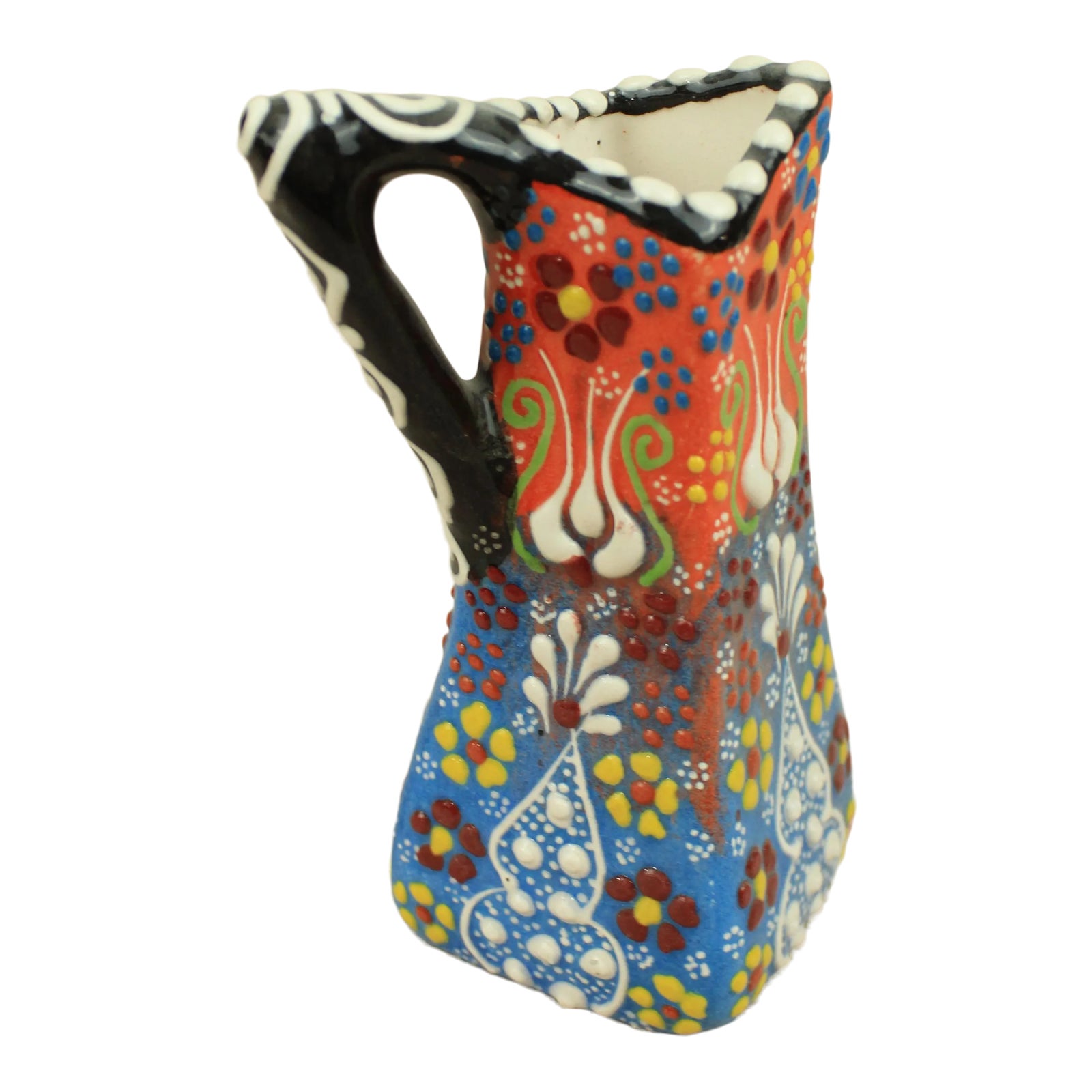 Turkish Handmade Ceramic Milk/Creamer Pot | Chairish