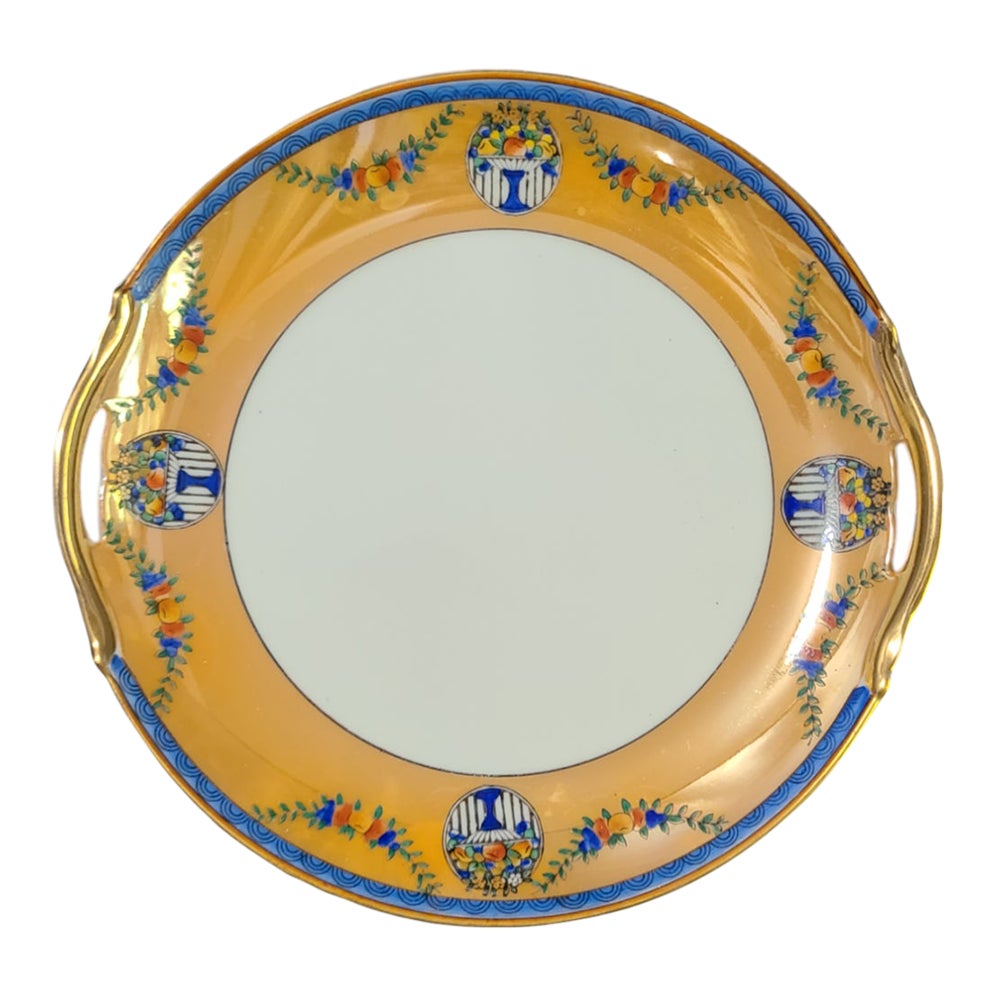 Early 20th Century Antique Noritake Art Deco Lusterware Floral Pattern ...