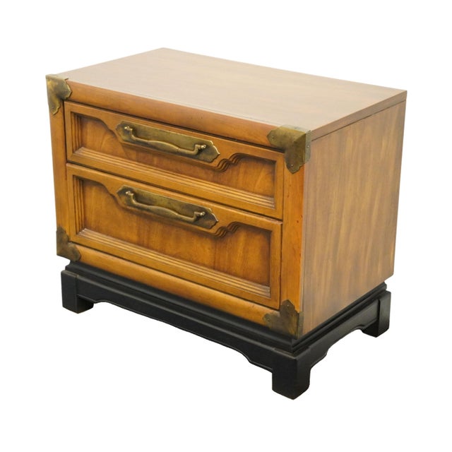 Basic Witz Asian Inspired Contemporary Modern Style 27" Two Drawer ...