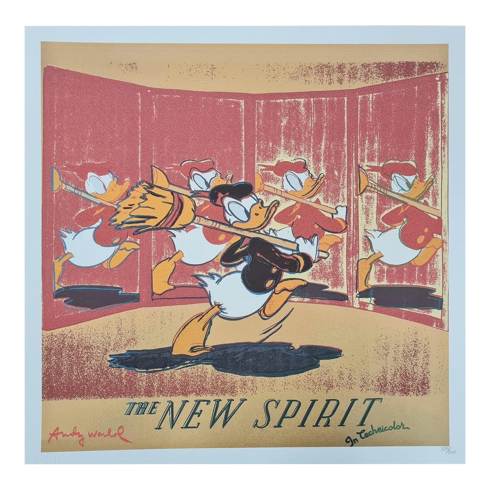 After Andy Warhol, Donald Duck, 1980s, Lithograph | Chairish
