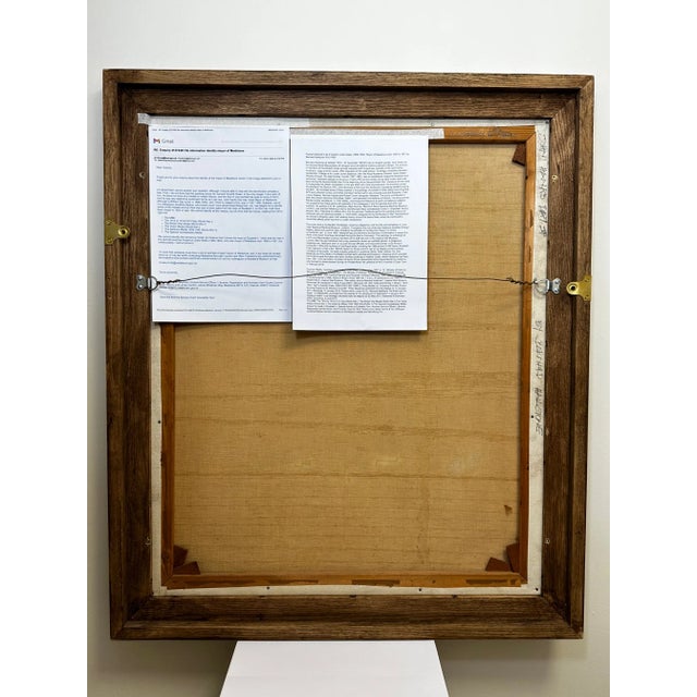 British Portrait Oil Painting Mayor Maidstone Kent Red Coat Robes ...