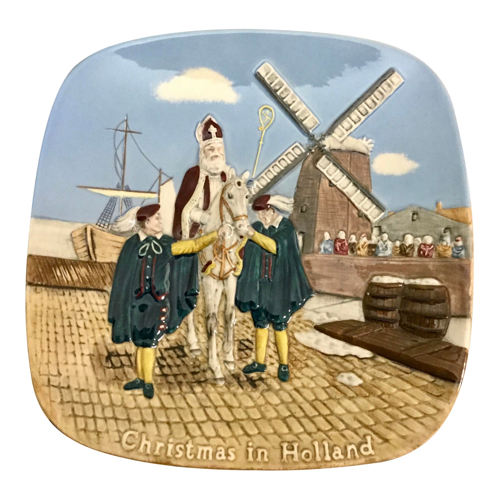 1976 Christmas Around the World Limited Edition Plate Christmas in ...