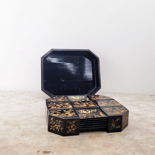 19th Century Chinese Export Game Box, Circa 1830 | Chairish