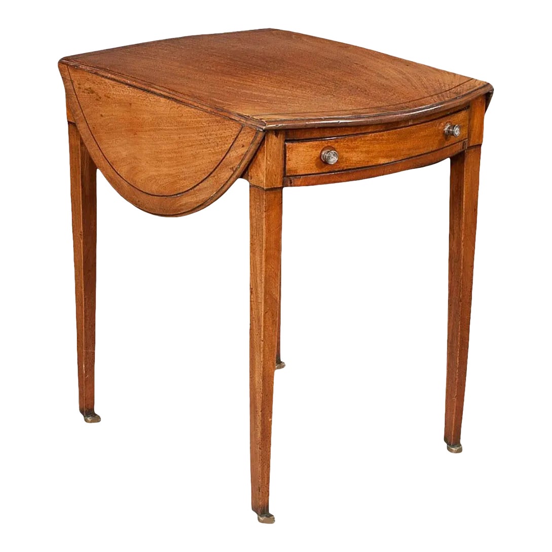 Late 19th Century Pembroke Work Table | Chairish