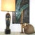 1950s Tribal Head Bust Table Lamp | Chairish