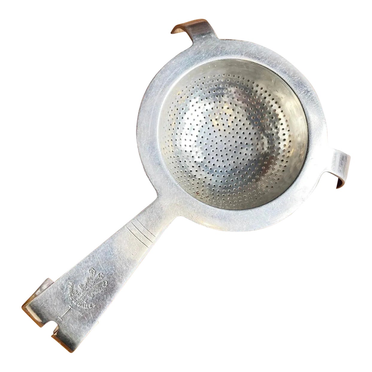 Christofle Silver Tea Infuser From Hotel Prince De Galles Paris | Chairish