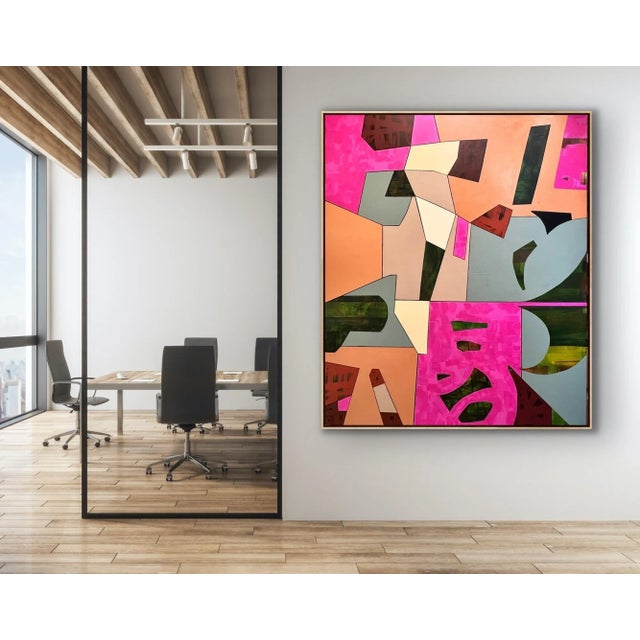 "Ultra" Contemporary Original Modern Abstract Painting by Pamela Harmon ...