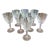 Vintage Wine Glasses Crystal Cut J. G. Durand Chateaudun Stemware by ...