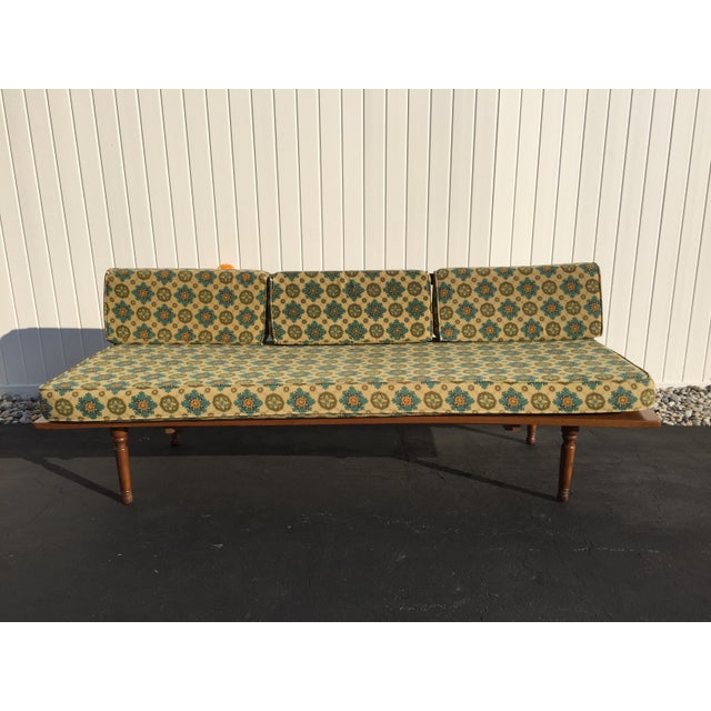 Douglas Eaton Mid-Century Armless Sofa Daybed | Chairish
