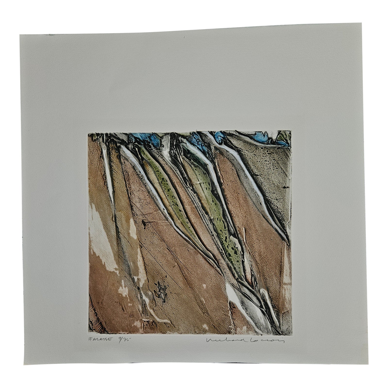 1960s Richard Lacroix Print "Falaise" | Chairish