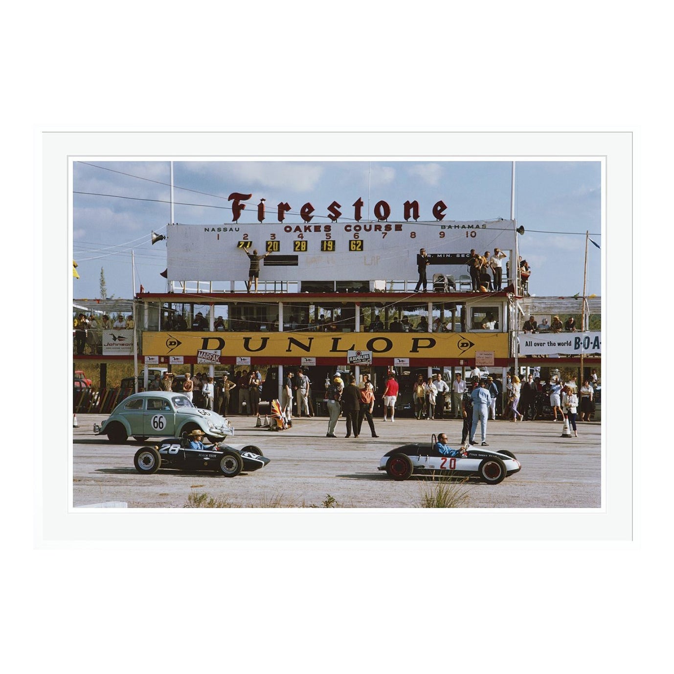 Nassau Speed Week 1963 by Slim Aarons Framed C Print | Chairish