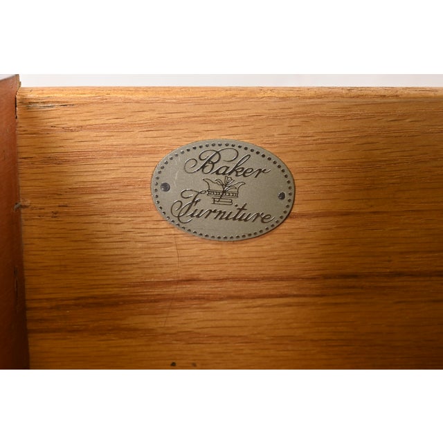 Baker Furniture Federal Inlaid Mahogany Sideboard or Buffet Server ...