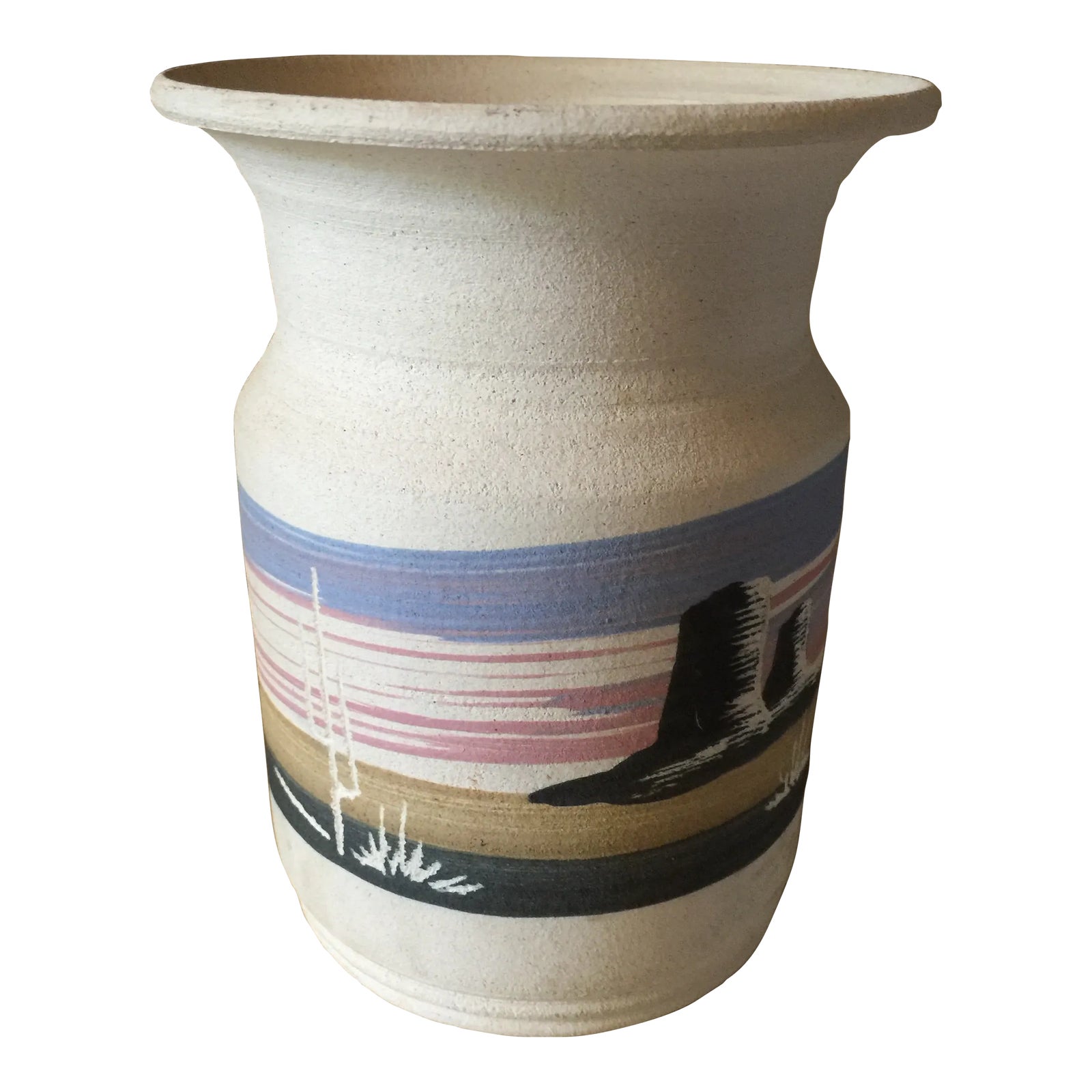 Vintage Timpanogos Pottery Milk Can Vase by Olin Powers Timp Pottery ...