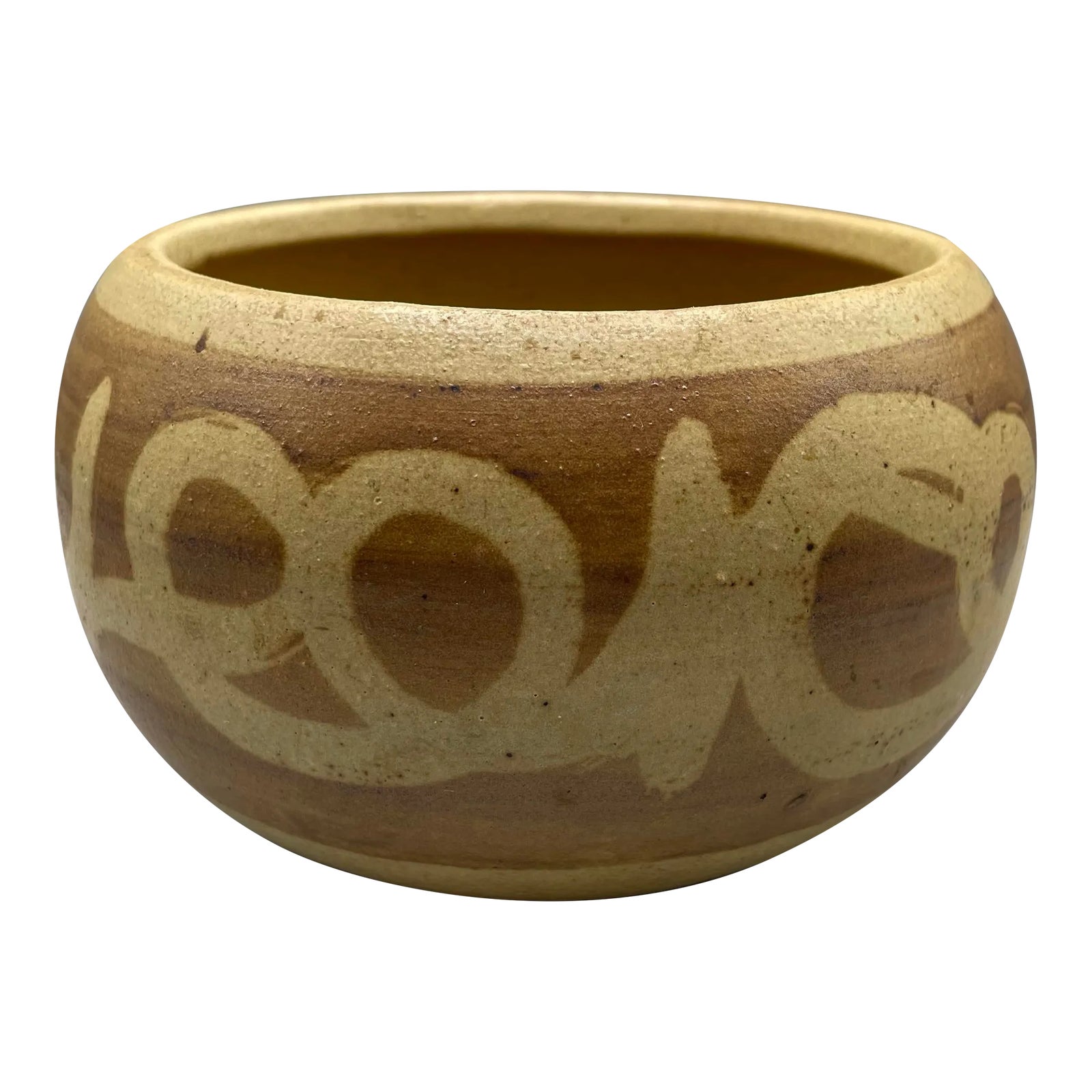 1970s Stoneware Designs West Pottery Bowl | Chairish