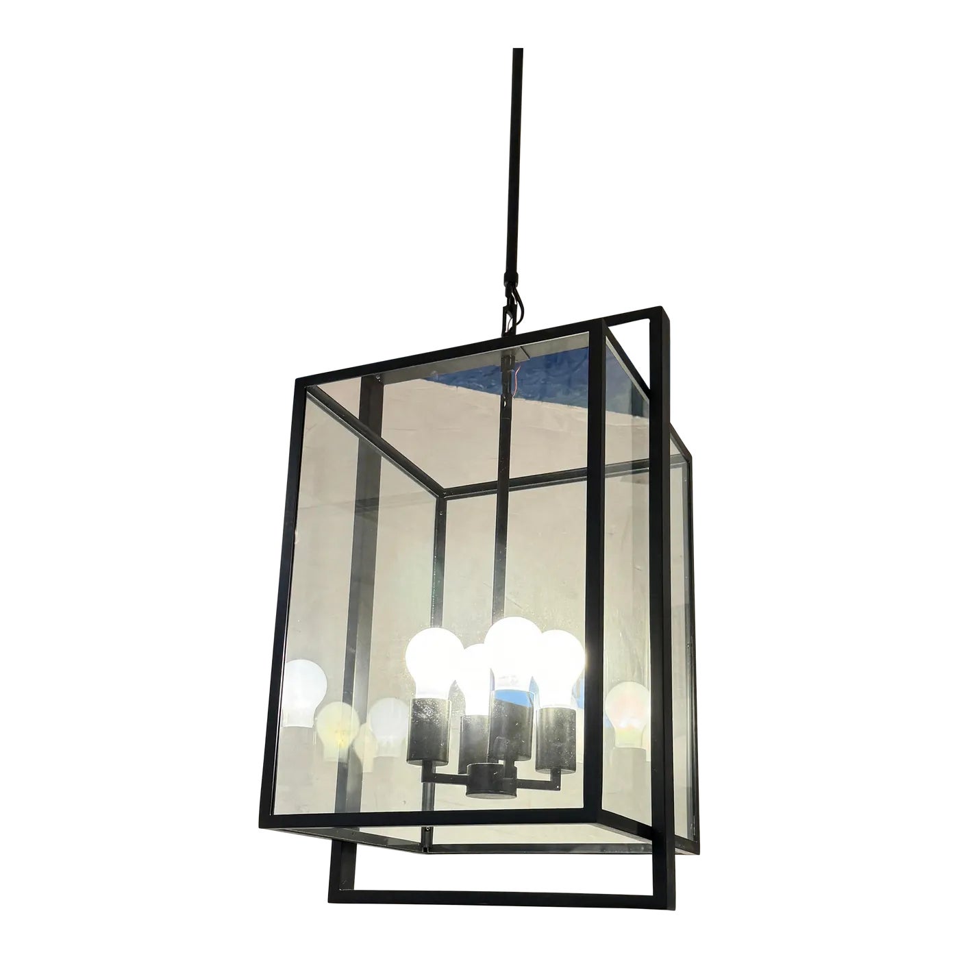Ian K. Fowler for Visual Comfort Halle Small 4-Light Pendant | Chairish