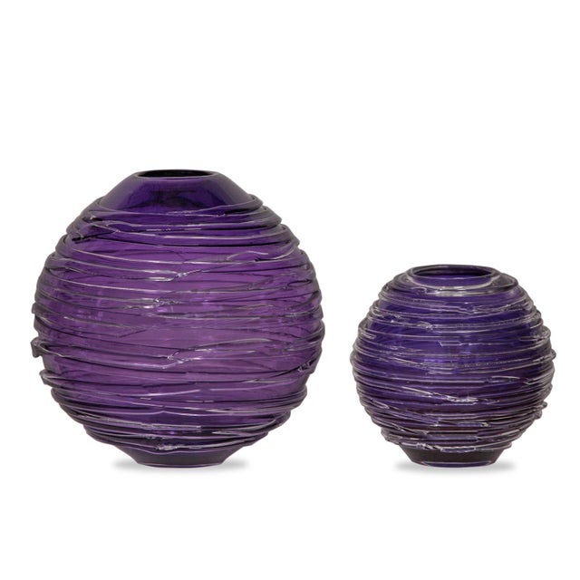 Set of 2 William Yeoward Sophie Vases | Chairish