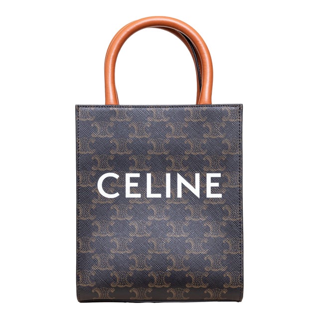 Celine Celine Mini Vertical Cabas Tote | Chairish