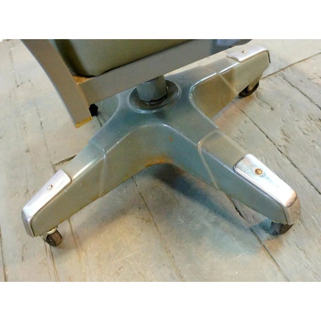 Mid-Century American Industrial Steno Desk Chair by Craig McDowell ...