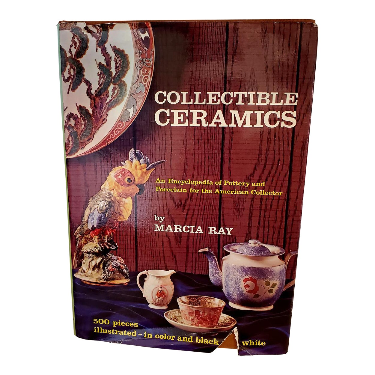 Vintage Collectible Ceramics Hardcover Book | Chairish