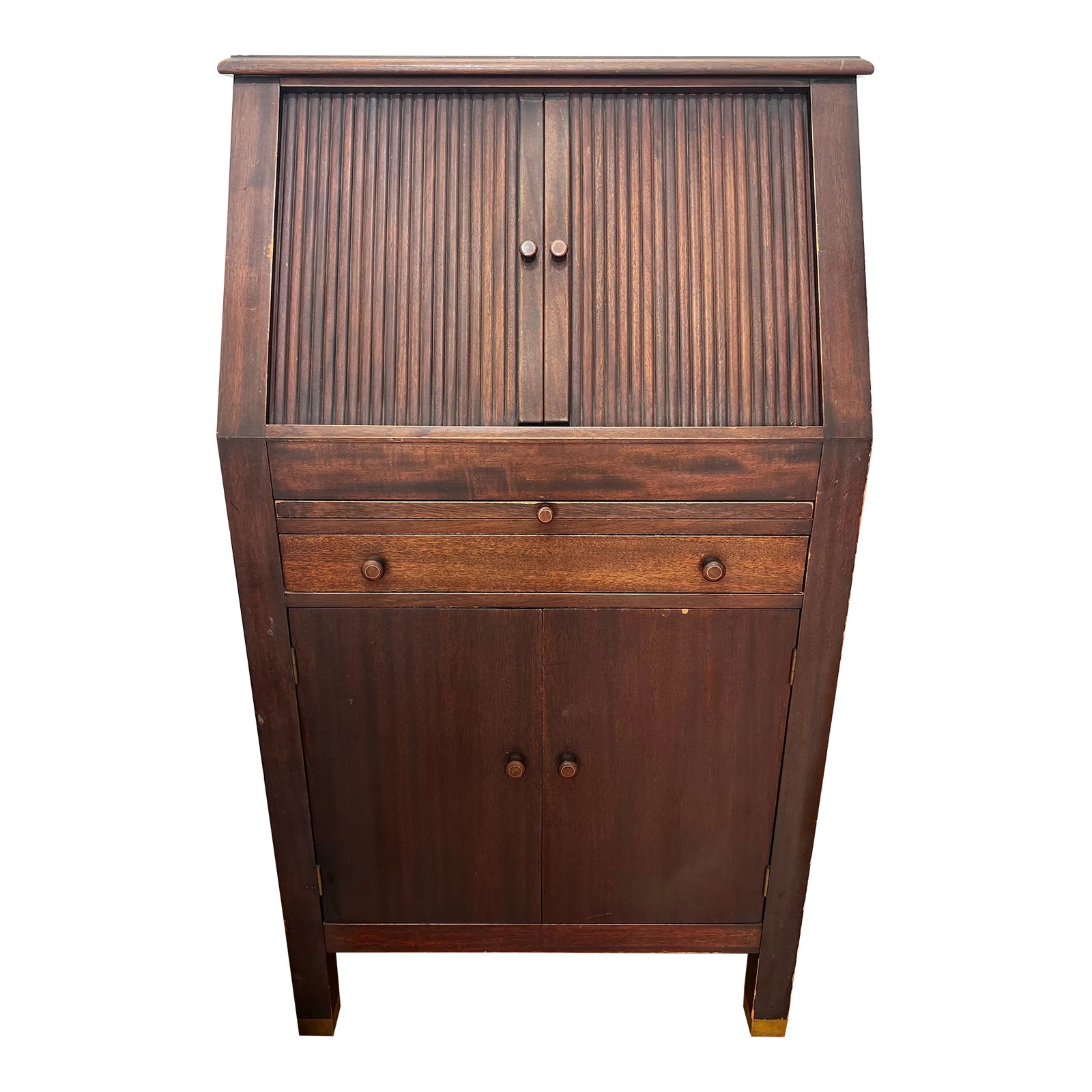 Antique Hamilton Optometrist Lens Cabinet | Chairish