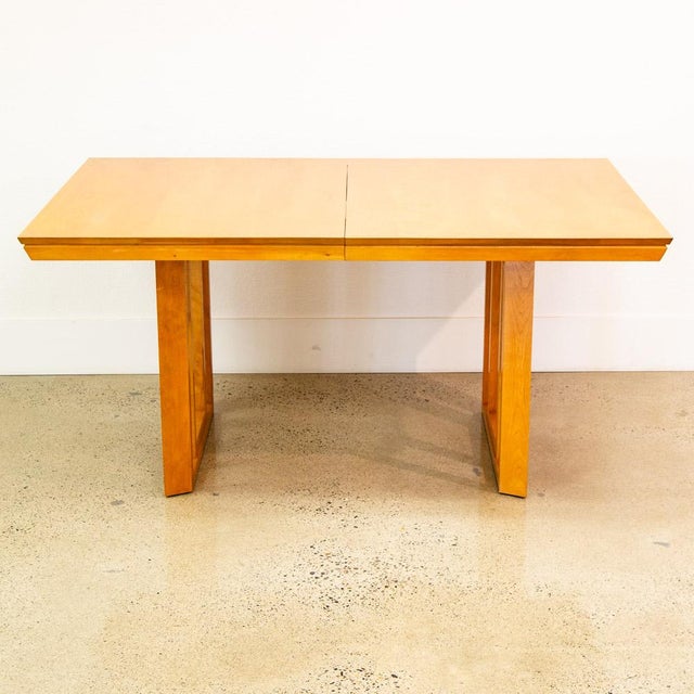 1950s Mid Century Modern Dining Table Conant Ball Russel Wright X3 Leaf ...
