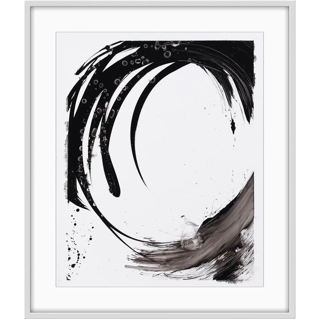 Christopher Rico, Lotan Ii - Contemporary Abstract Black and White Ink ...