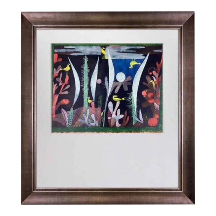 Paul Klee Lithograph "Landscape With Yellow Birds" Ltd. Ed | Chairish