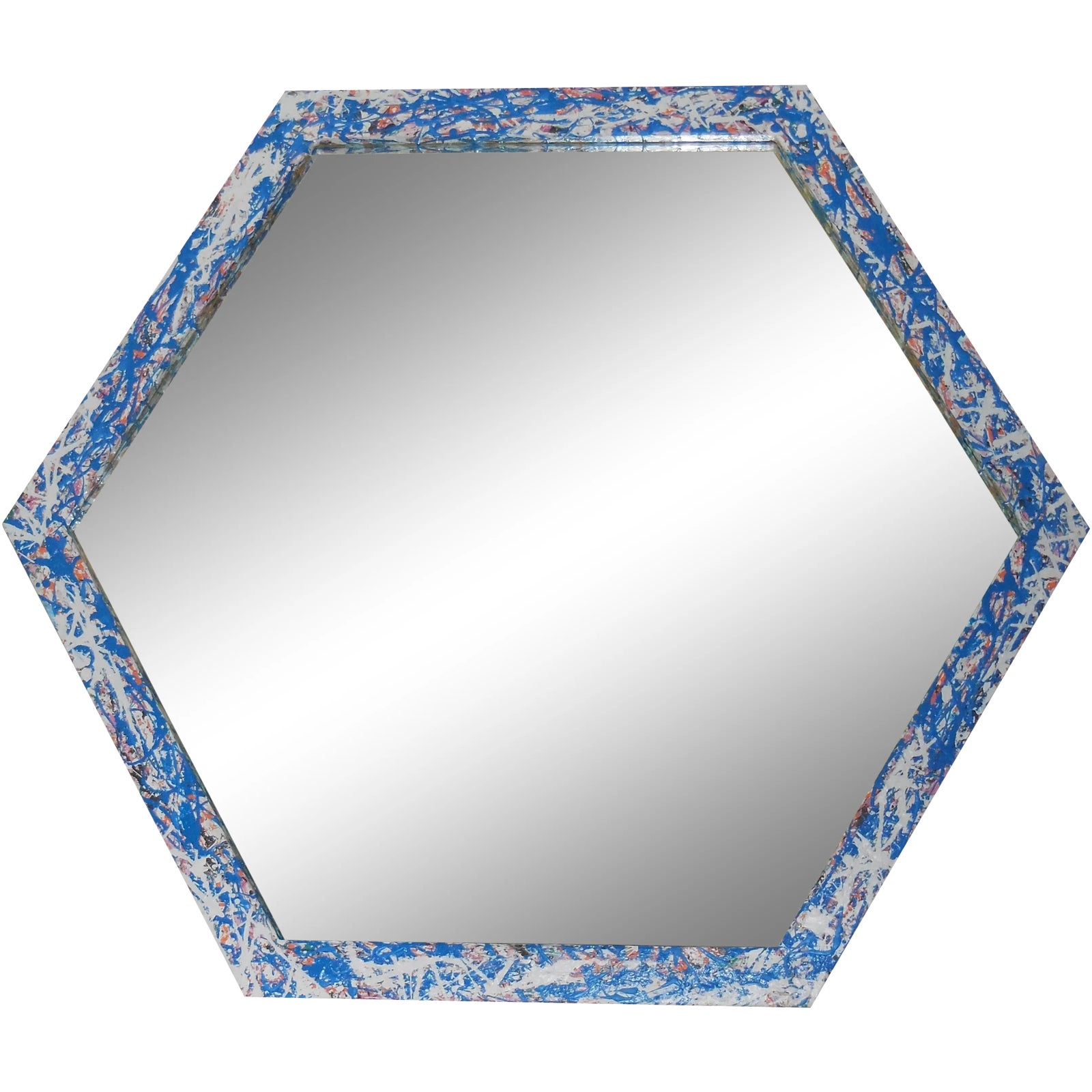 Artistic Six Sided Mirror | Chairish
