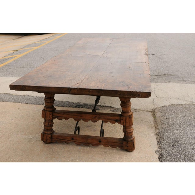 19th Century A Robust Italian Long Dining Table | Chairish
