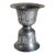Indian Mughal Silver Inlaid Bidri Spittoon (Peekdaan/Yhookadaan) | Chairish