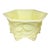 1950s Light Yellow Fenton Hexagonal Footed Planter | Chairish