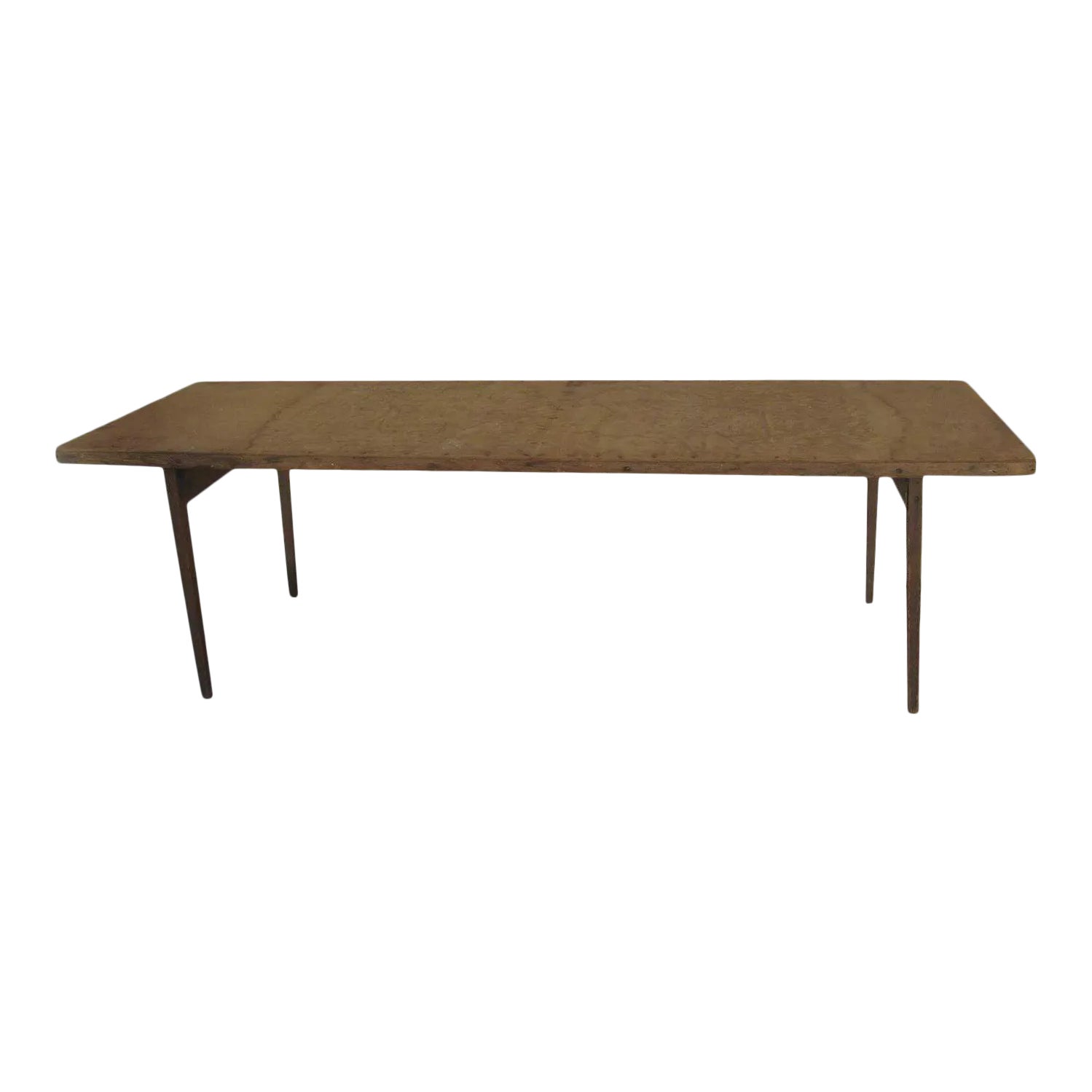 Vintage Large Folding Work Table Industrial | Chairish