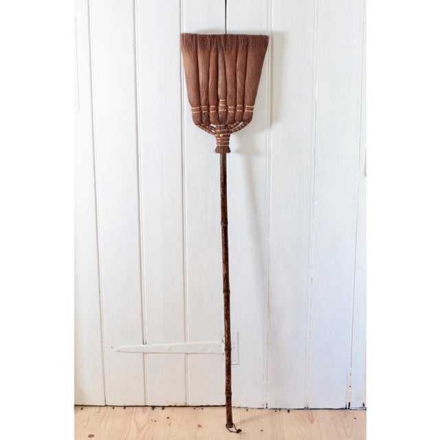 Japanese Decorative Long Broom | Chairish