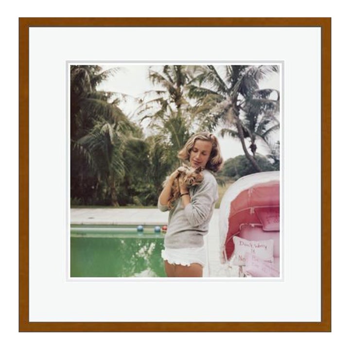 Alice Topping 1959 by Slim Aarons Framed C Print | Chairish