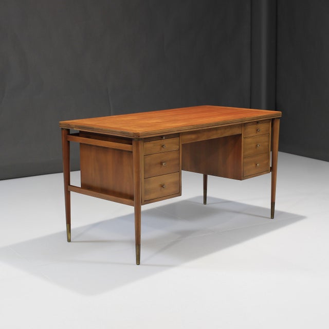 1960s Mid-Century Modern Desk by John Widdicomb | Chairish