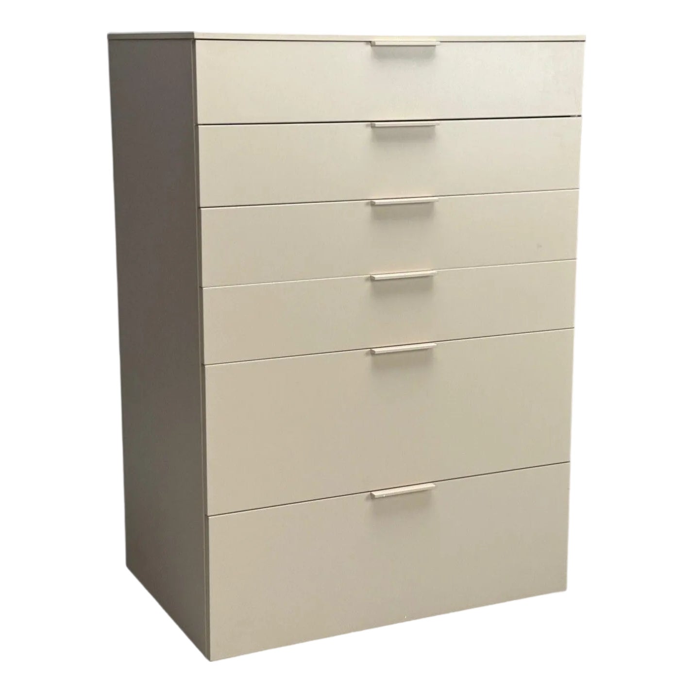 Guilio Cappelini, Cream Matte Lacquer, Highboy, Italy, 2010s | Chairish