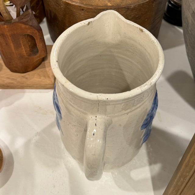 Antique Stoneware Pitcher | Chairish