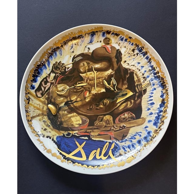 Porcelain Artist Plate by Salvador Dalí for Rosenthal, 1980s | Chairish
