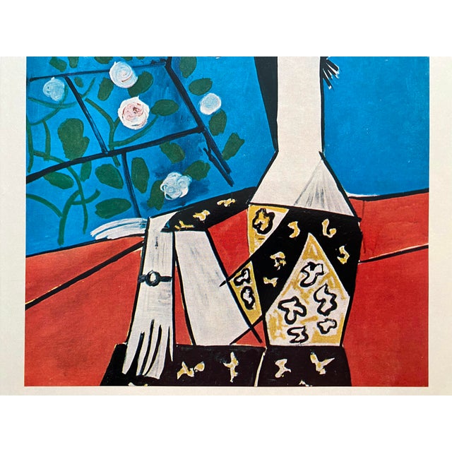 Pablo Picasso Vintage 1969 Modernist Lithograph Print " Portrait of ...