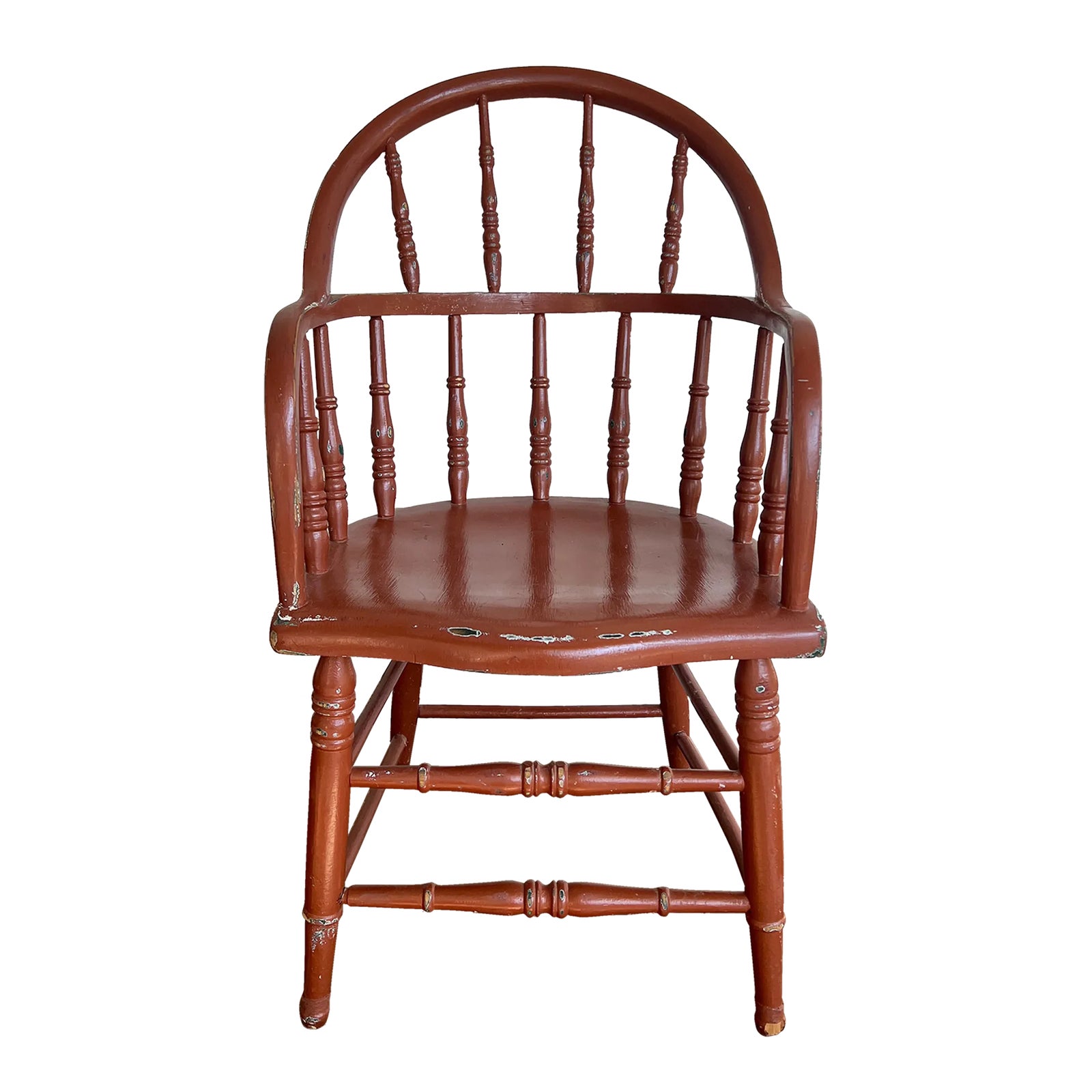 19th Century Antique Windsor Arm Chair | Chairish
