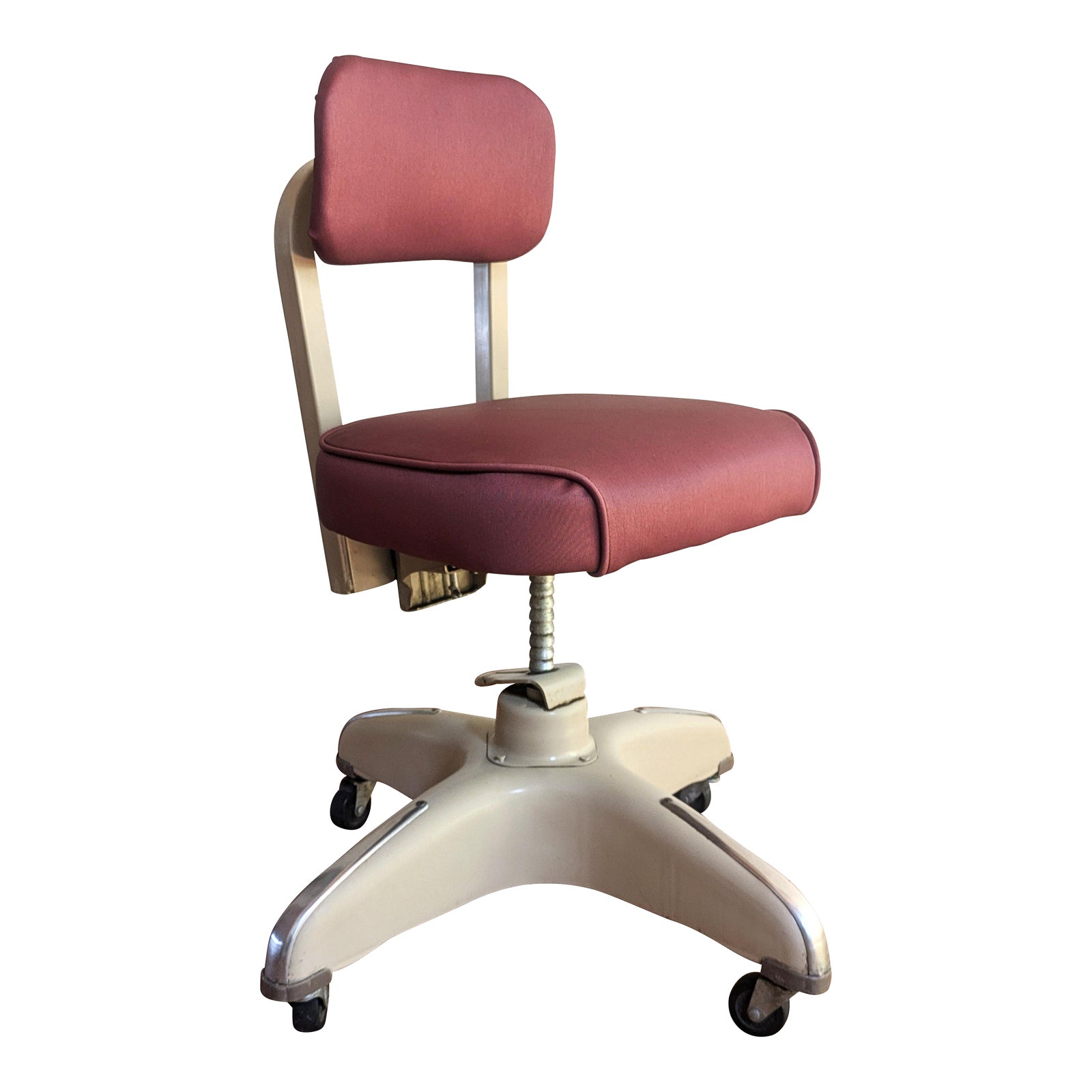 Mid-Century Tanker Desk Chair - by Cole Steel | Chairish