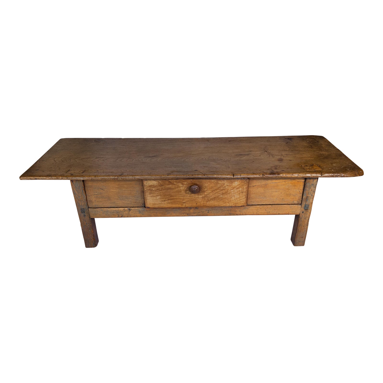 Antique Wooden Coffee Table | Chairish